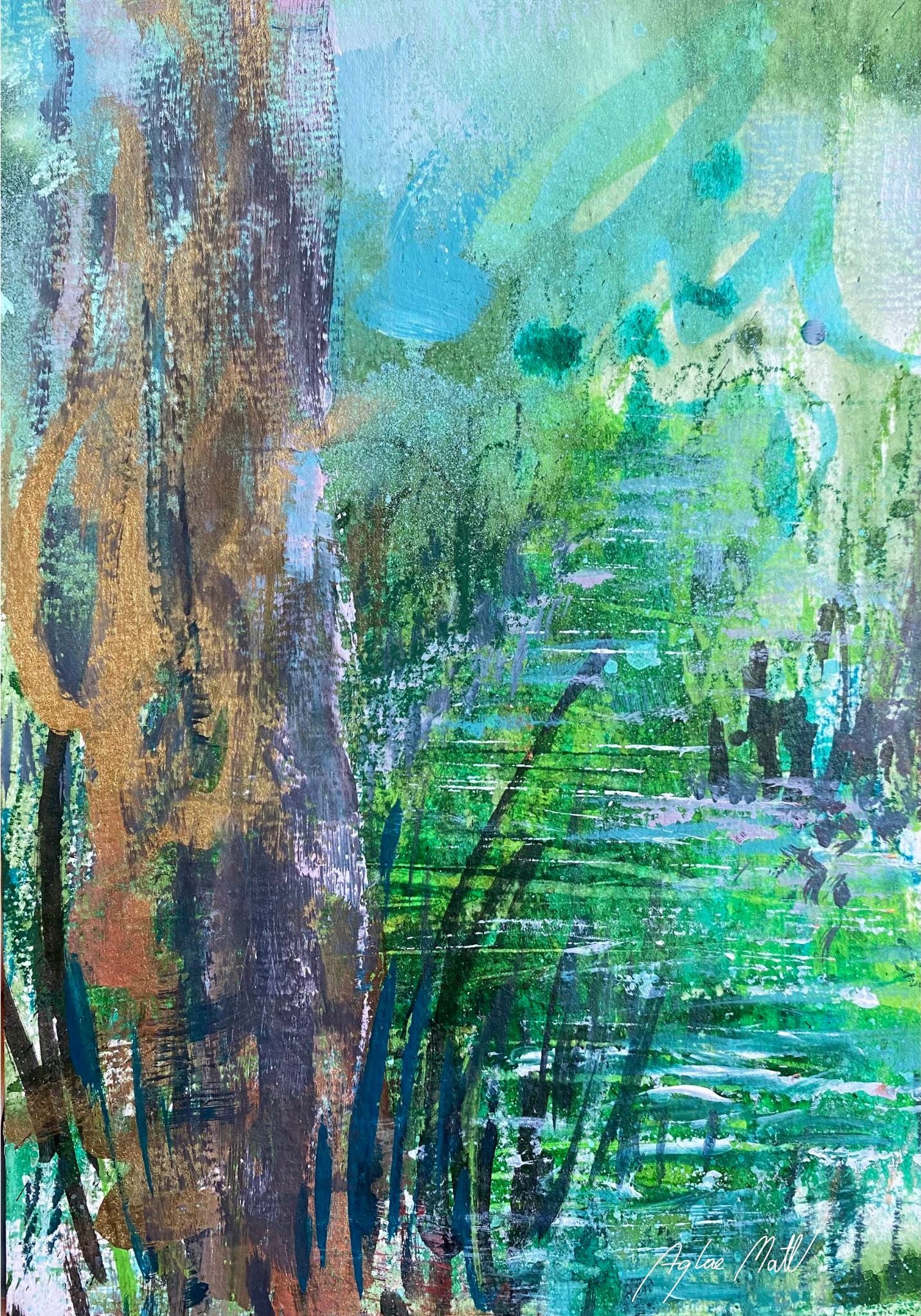 Spring Ponder – Aglae Matl Art