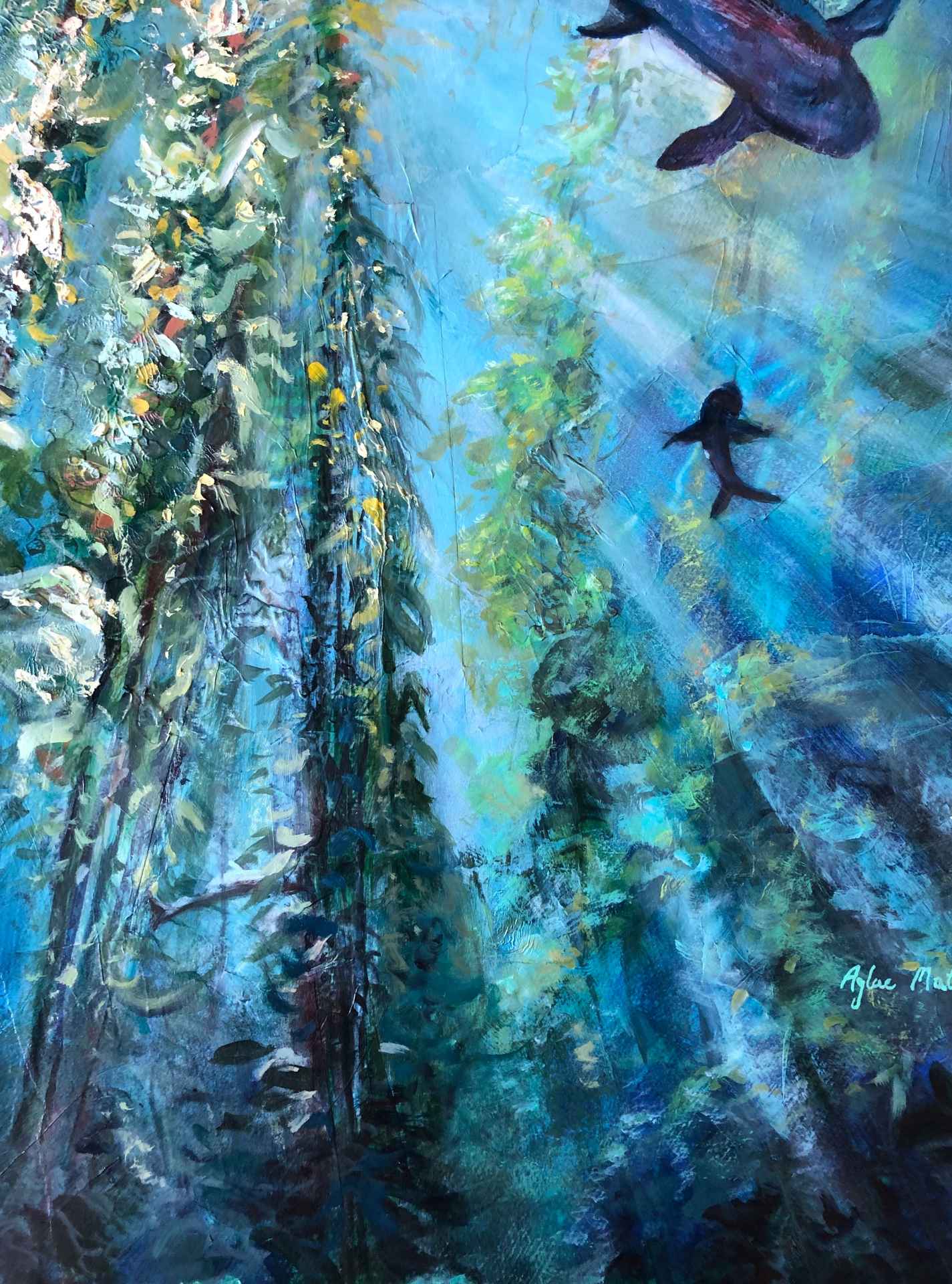 Blue Vibration – Aglae Matl Art